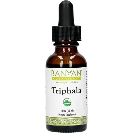 Banyan Botanicals Triphala Liquid Extract, Organic - 30 Milliliters