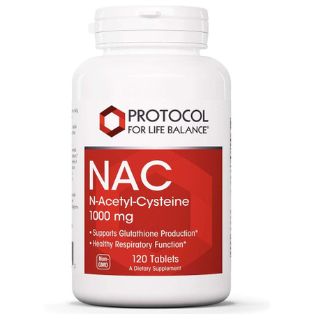Protocol NAC 1000mg - 120 Tablets at BeautifiedYou.com