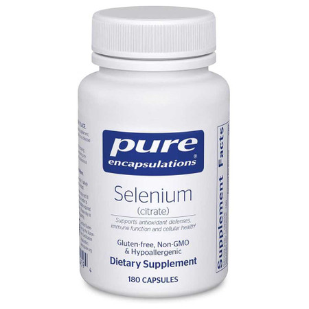 Pure Encapsulations Selenium (Citrate) - 180 Capsules