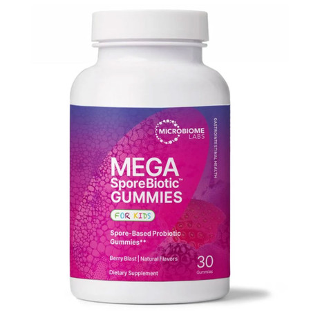 Microbiome Labs MegaSporeBiotic for Kids, Berry Blast Flavor