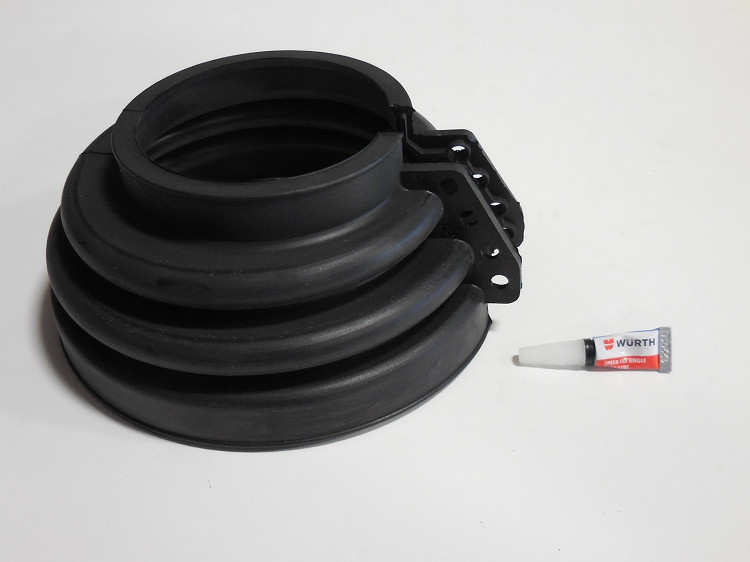 Split Axle Boot - No Hardware-7103322600NH