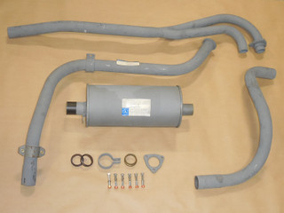 Unimog 404 EXHAUST SYSTEM COMPLETE-404EXCMP