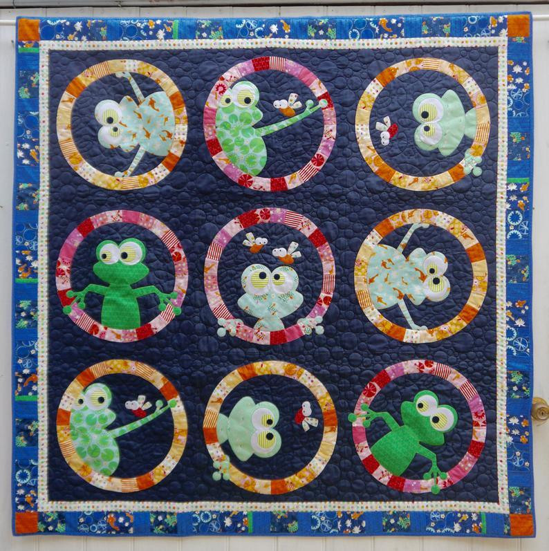 Hen House Applique Quilt Pattern by Claire Turpin Design - Old Mill ...