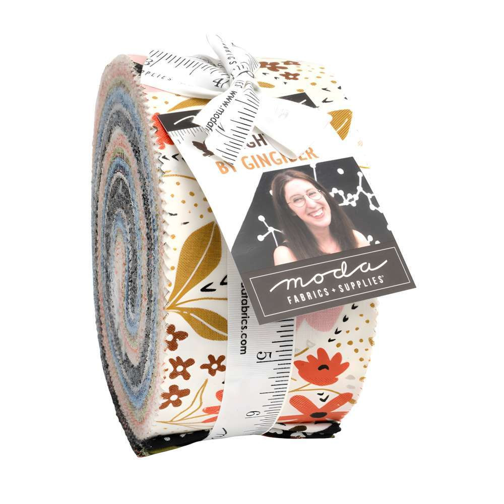 Moda Night Owl Jelly Roll Bundle Fabric by Gingiber 40pcs - Old Mill ...