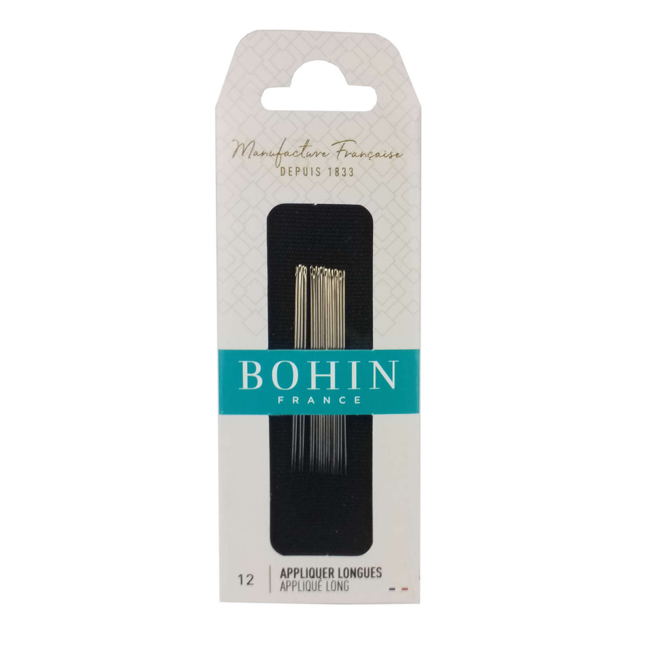 Bohin Applique Long Size 12 Needles 15 Pack Made in France - Old Mill ...