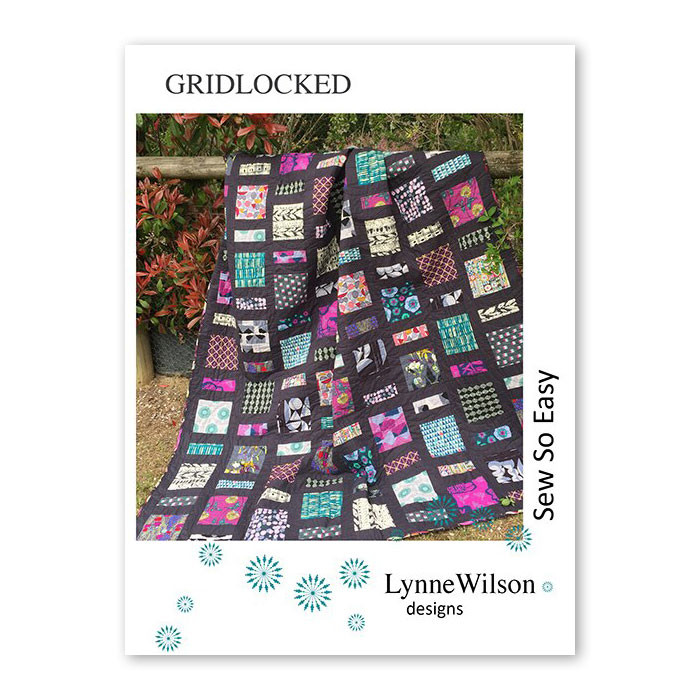 Gridlocked Quilt Pattern By Lynne Wilson Designs - Old Mill Quilting
