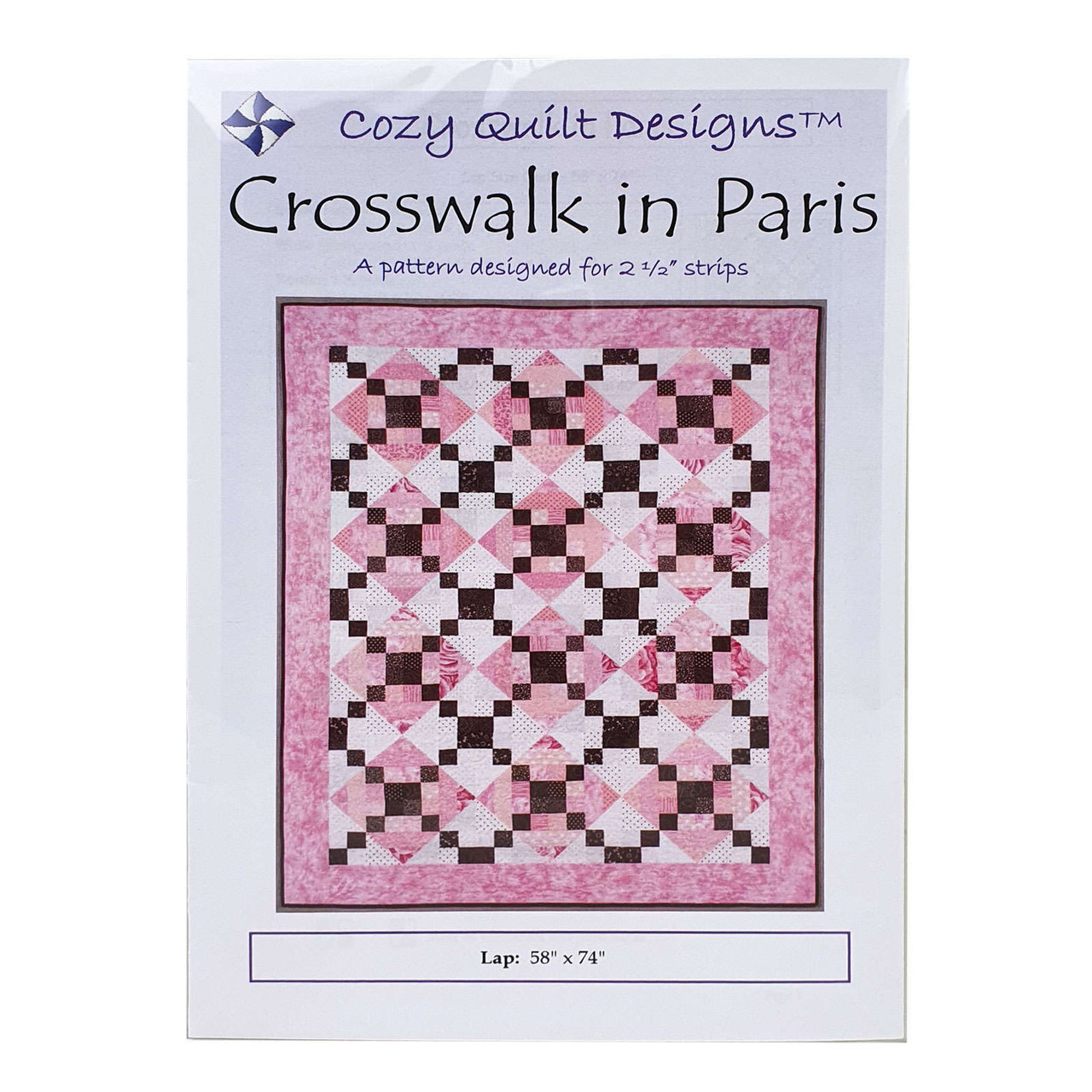 Crosswalk in Paris Quilt Pattern by Cozy Quilt Designs - Old Mill Quilting