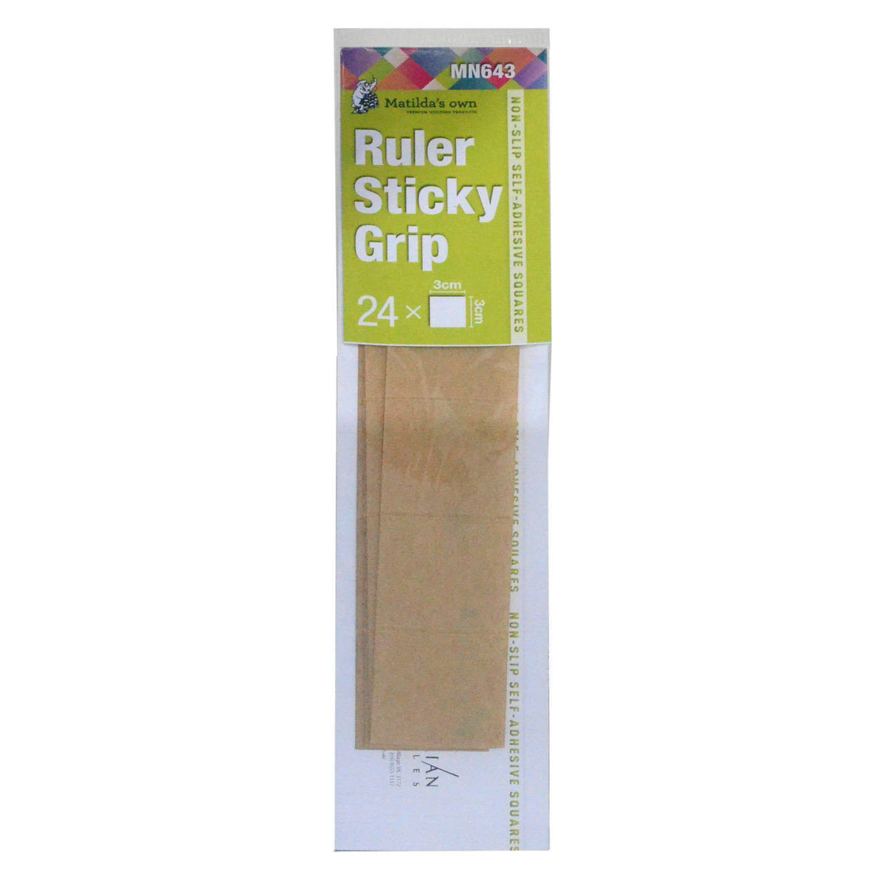 Matildas Own Ruler Sticky Grips - Old Mill Quilting