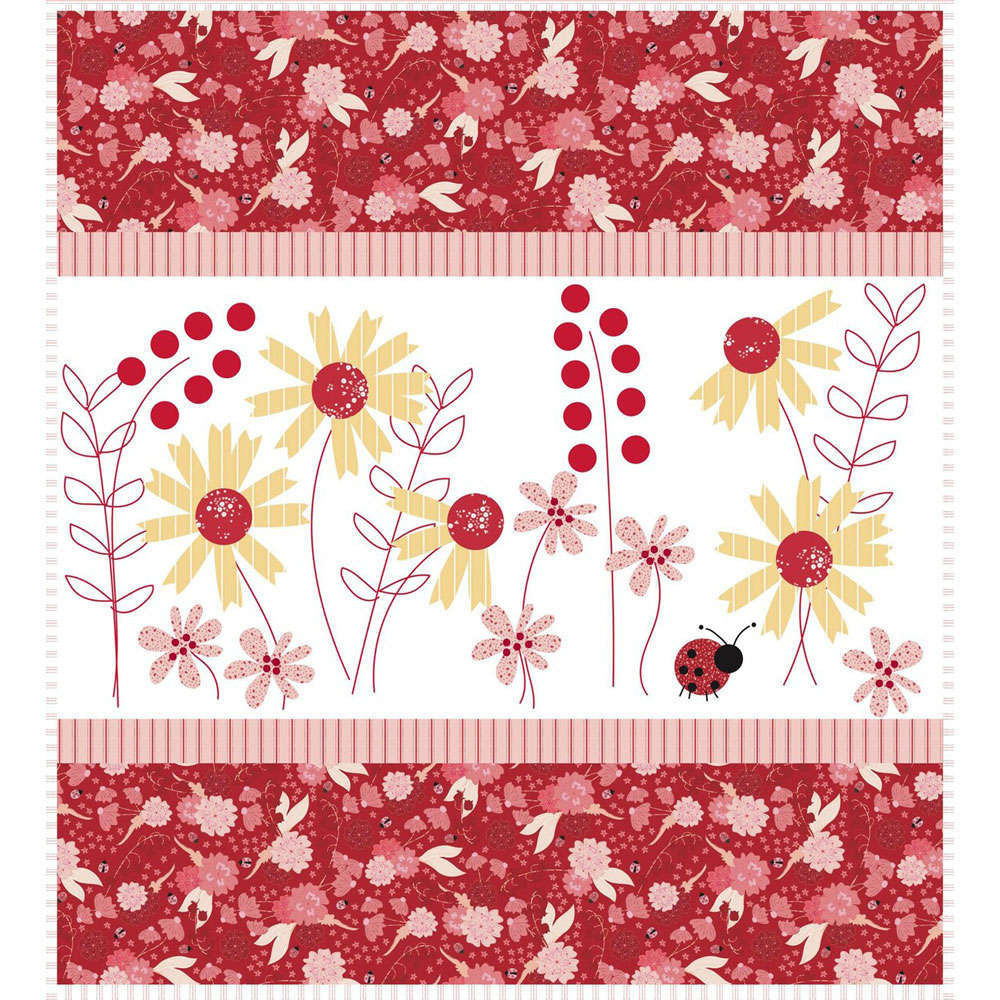 Little Lady Bug Quilt Pattern Applique By Meags & Me - Old Mill Quilting