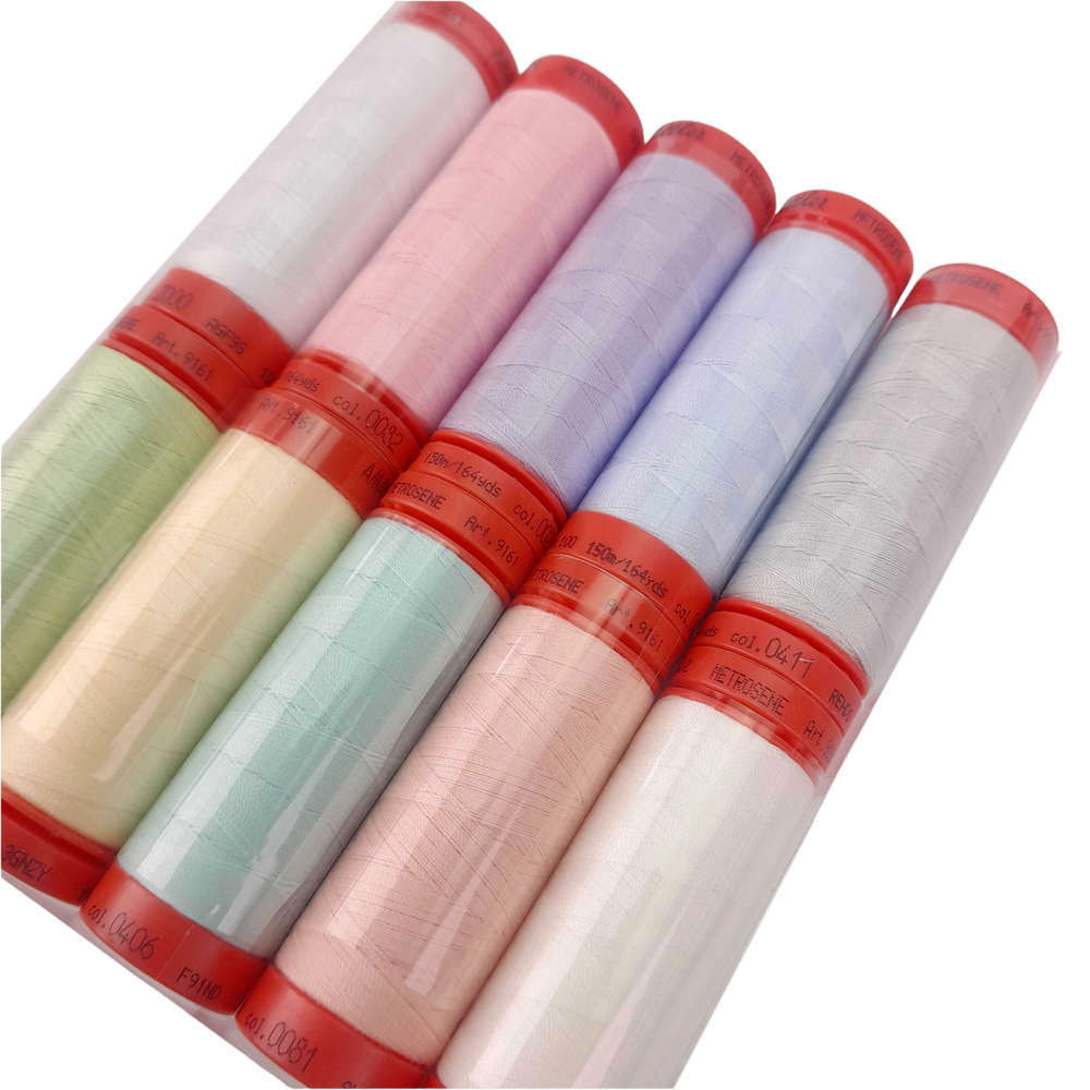 Mettler METROSENE PASTEL General Purpose 10 x 150m Thread Pack - Old ...