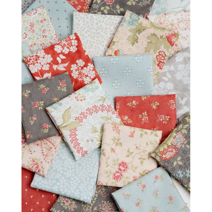 Moda Bliss Mini Charm Pack 2.5" Squares Fabric by 3 Sisters - Old Mill ...