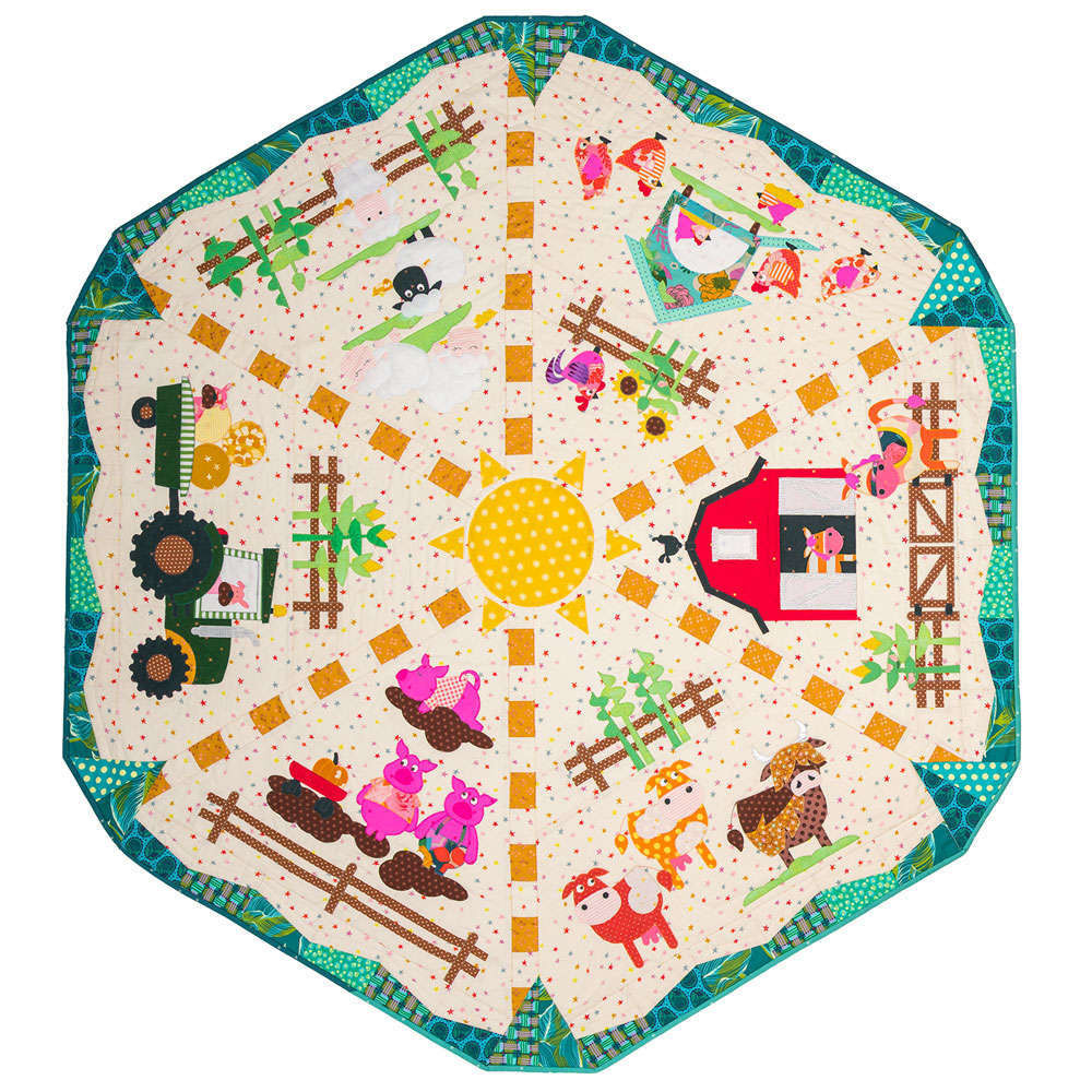 Farmalade Applique Play Mat & Quilt Pattern by Claire Turpin Design ...