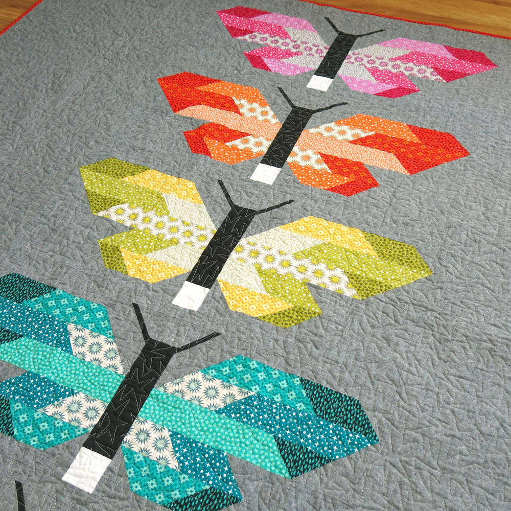 Frances Firefly Quilt Pattern Elizabeth Hartman - Old Mill Quilting