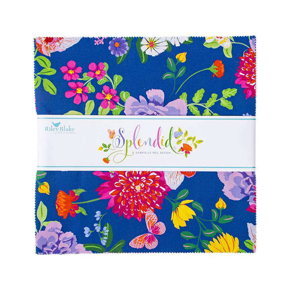 Riley Blake Designs Splendid 10" Stacker Fabric by Gabrielle Neil ...
