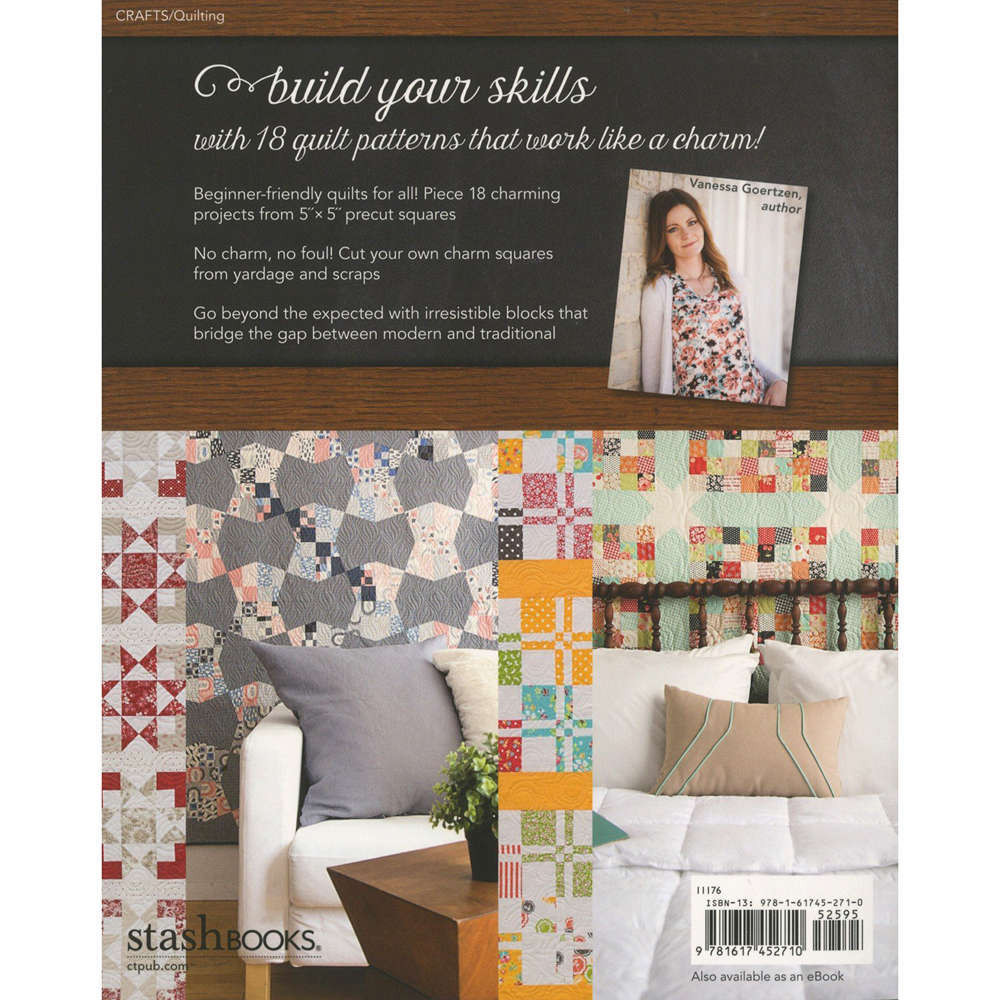 Charm School Pattern Book by Vanessa Goertzen - Old Mill Quilting