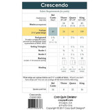 Crescendo Quilt Pattern By Cozy Quilt Designs Bel Conto Step 3 - Old ...