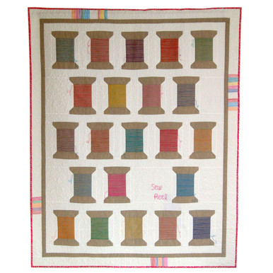 Sew Reel Quilt Pattern By Tied with a Ribbon - Old Mill Quilting