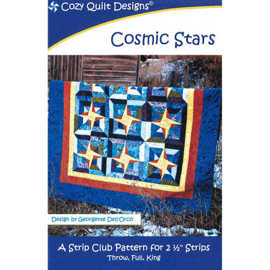 Cosmic Stars Quilt Pattern By Cozy Quilt Designs - Old Mill Quilting