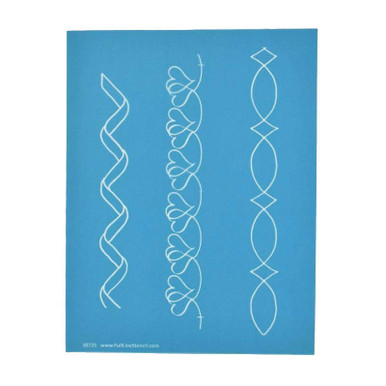 Full Line Quilting Stencil 1" Mini Me Border - Old Mill Quilting