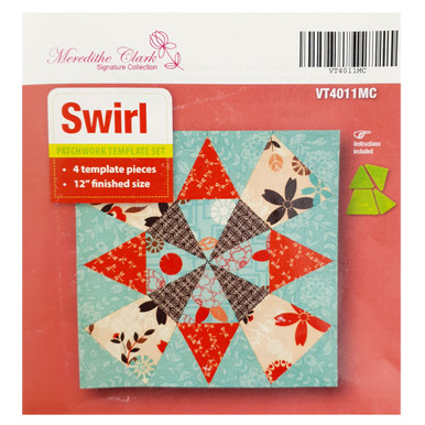 Matildas Own Swirl Patchwork Template Set Meredithe Clark Design - Old Mill Quilting