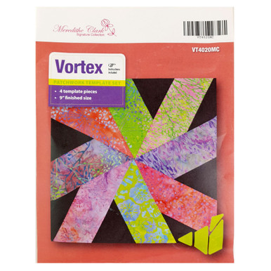 Matildas Own Vortex Patchwork Template Set Meredithe Clark Design - Old Mill Quilting