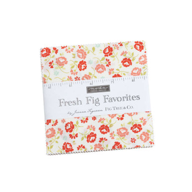 Moda Fresh Fig Favorites Mini Charm Squares Fabric By Fig Tree & Co ...