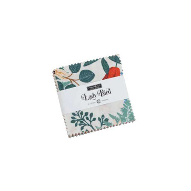 Moda Lady Bird Mini Charm Pack 2.5" Squares Fabric by Crystal Manning ...