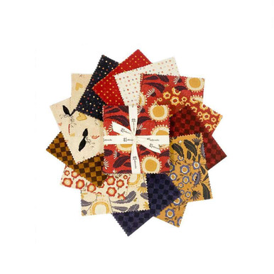 Clothworks Sunny Days 5" Squares Fabric By Dan DiPaolo - Old Mill Quilting