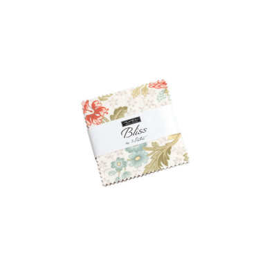 Moda Bliss Mini Charm Pack 2.5" Squares Fabric by 3 Sisters - Old Mill ...