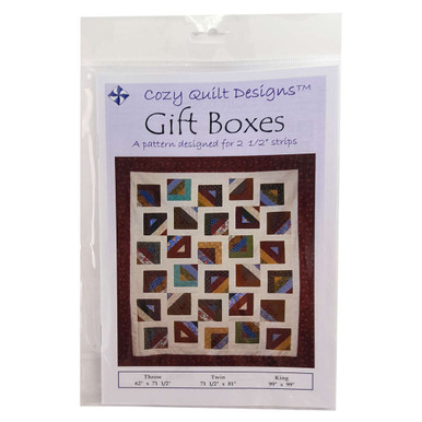 Gift Boxes Quilt Pattern By Cozy Quilt Designs - Old Mill Quilting