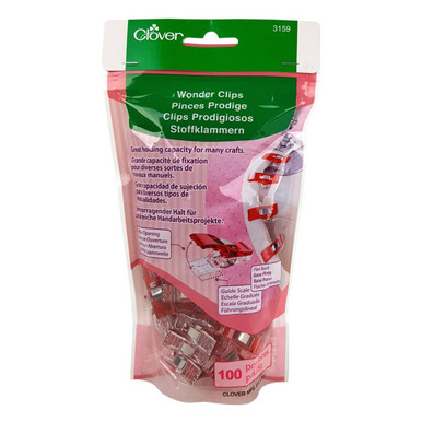 Clover Wonder Clips 100 Pieces - Old Mill Quilting