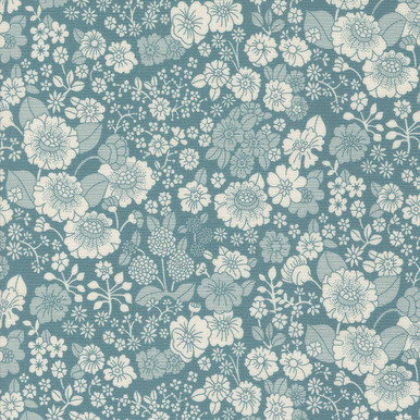 Moda Chelsea Garden Pond Fabric by Moda M3374514 - Old Mill Quilting