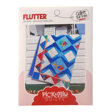 Flutter Quilt Pattern by Claire Turpin Designs - Old Mill Quilting