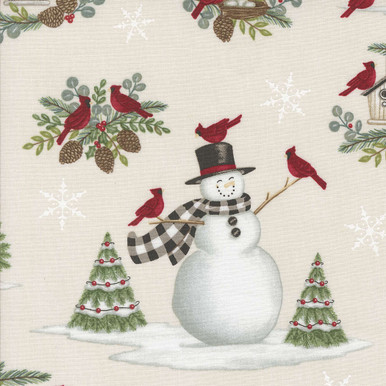 Moda Winter Friends Christmas Fabric by Deb Strain M5613011 - Old Mill ...
