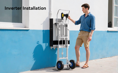 Liniotech Tesla Powerwall 3 Installation Dolly | 440lb Drill-Powered