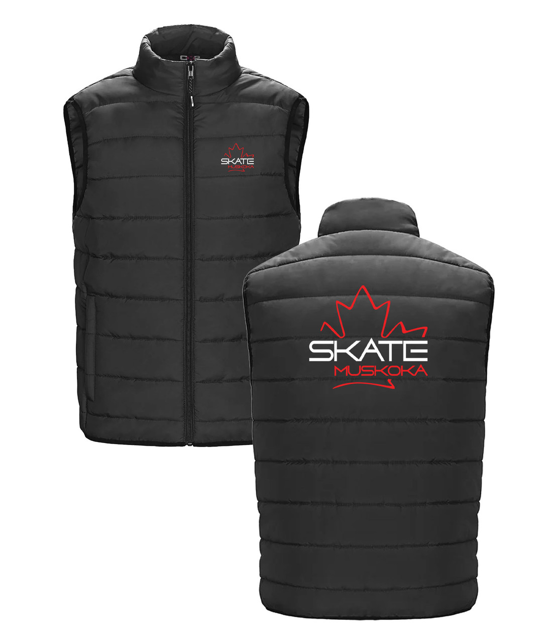Skate Muskoka Mens Chill Puff Vest - NRG Active Apparel Incorporated.