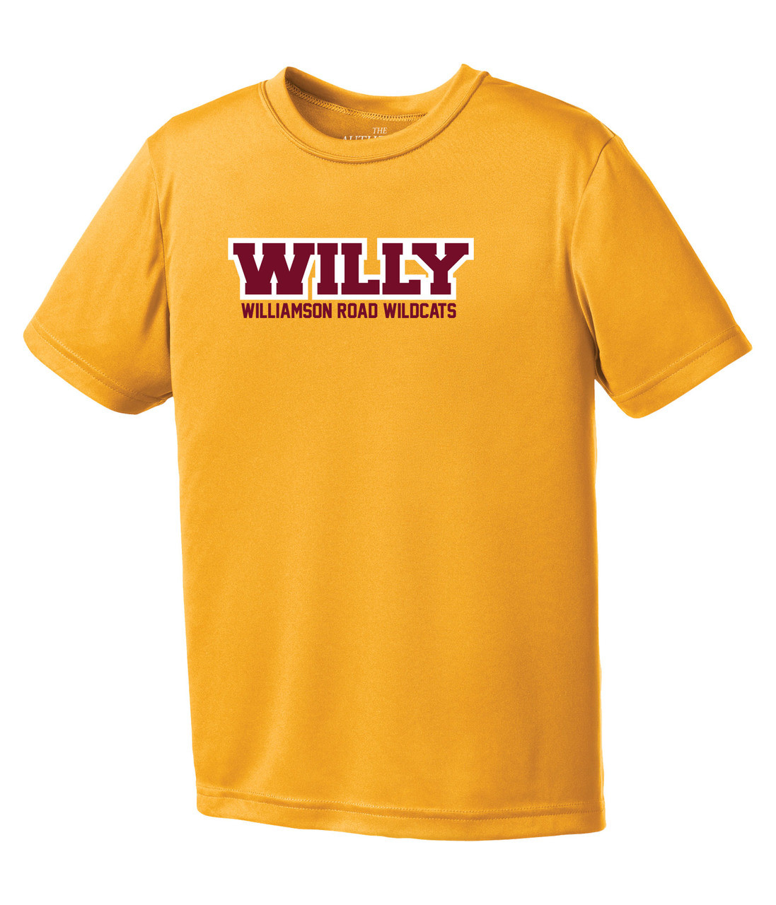 Williamson Road Wildcats Youth Willy Logo Short Sleeve Tee - NRG Active ...
