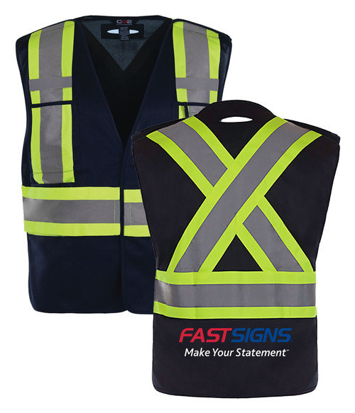 FASTSIGNS Safety Vest - NRG Active Apparel Incorporated.