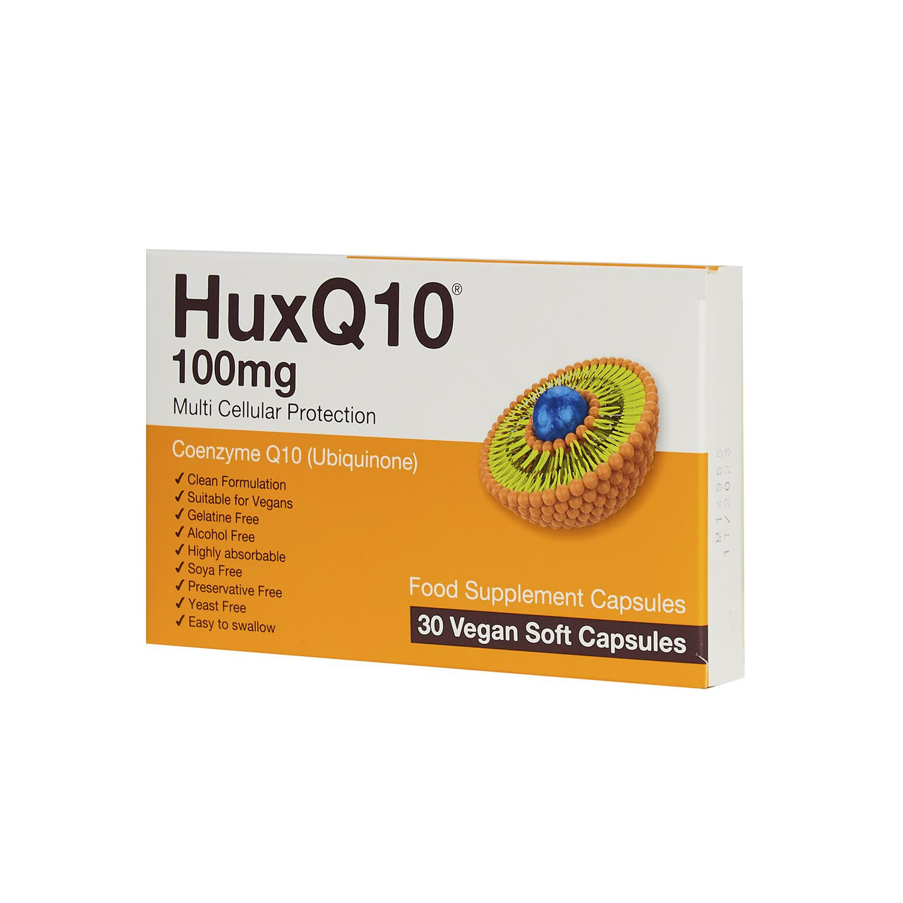 Huxley HuxQ10 100mg Coenzyme Q10 - 30 Vegan Soft Caps l Blukoo