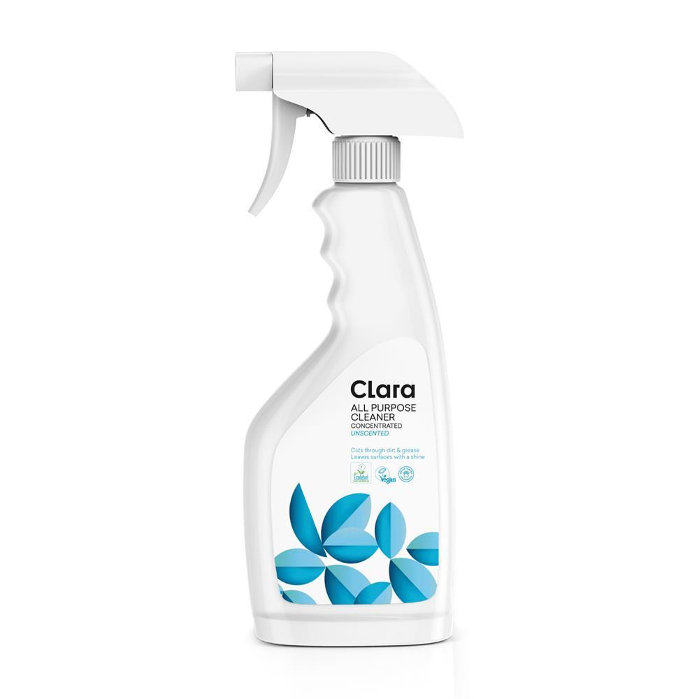Clara Concentrated Unscented All Purpose Spray Cleaner - 750ml l Blukoo