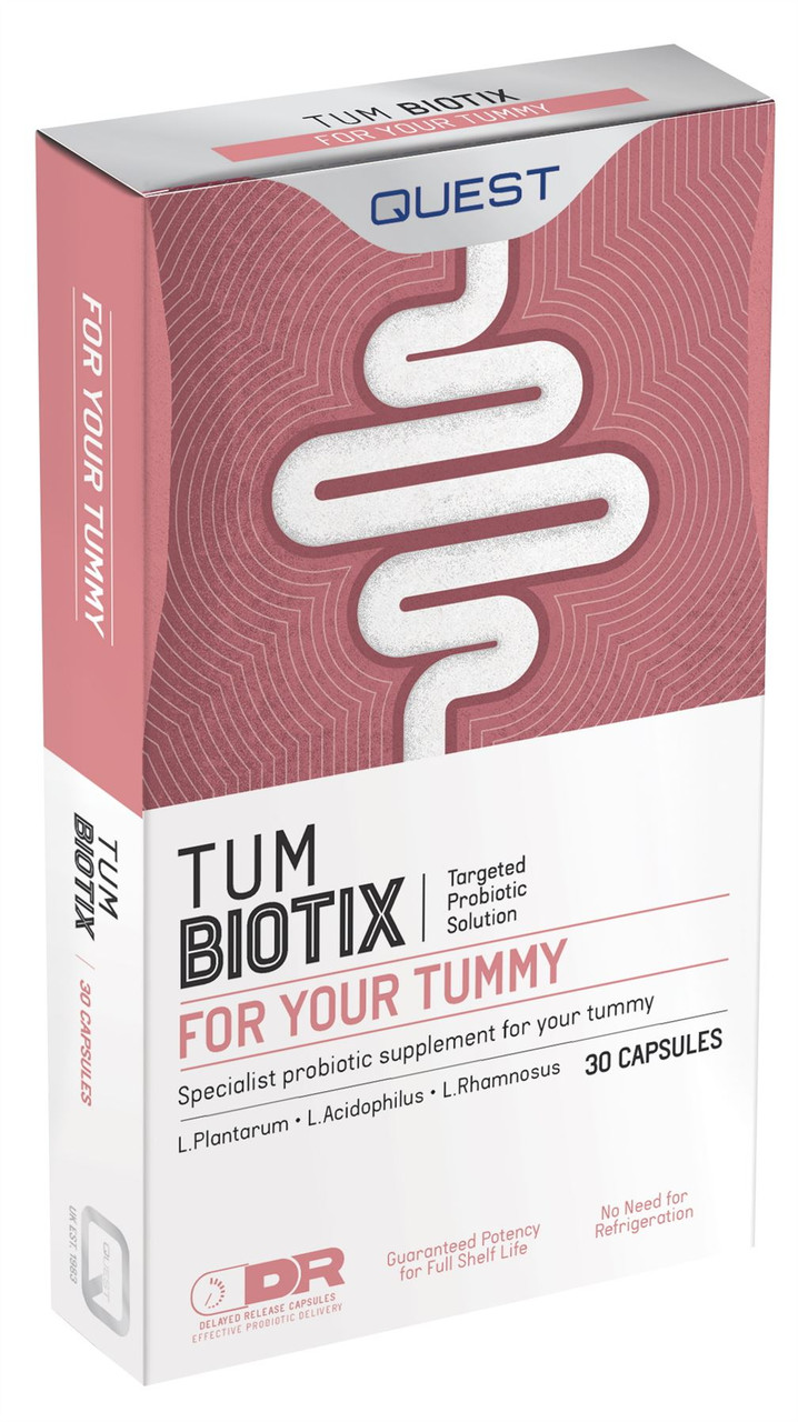 Quest Tum Biotix - 30 Capsules l Blukoo