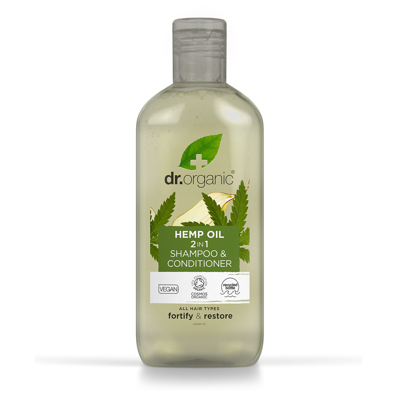 Dr Organic Hemp Oil 2in1 Shampoo & Conditioner - 265ml | Blukoo