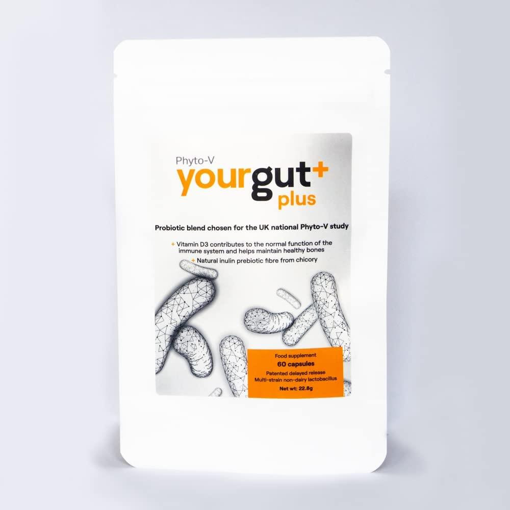 Phyto-v Yourgutplus+ - 60 Capsules | Blukoo