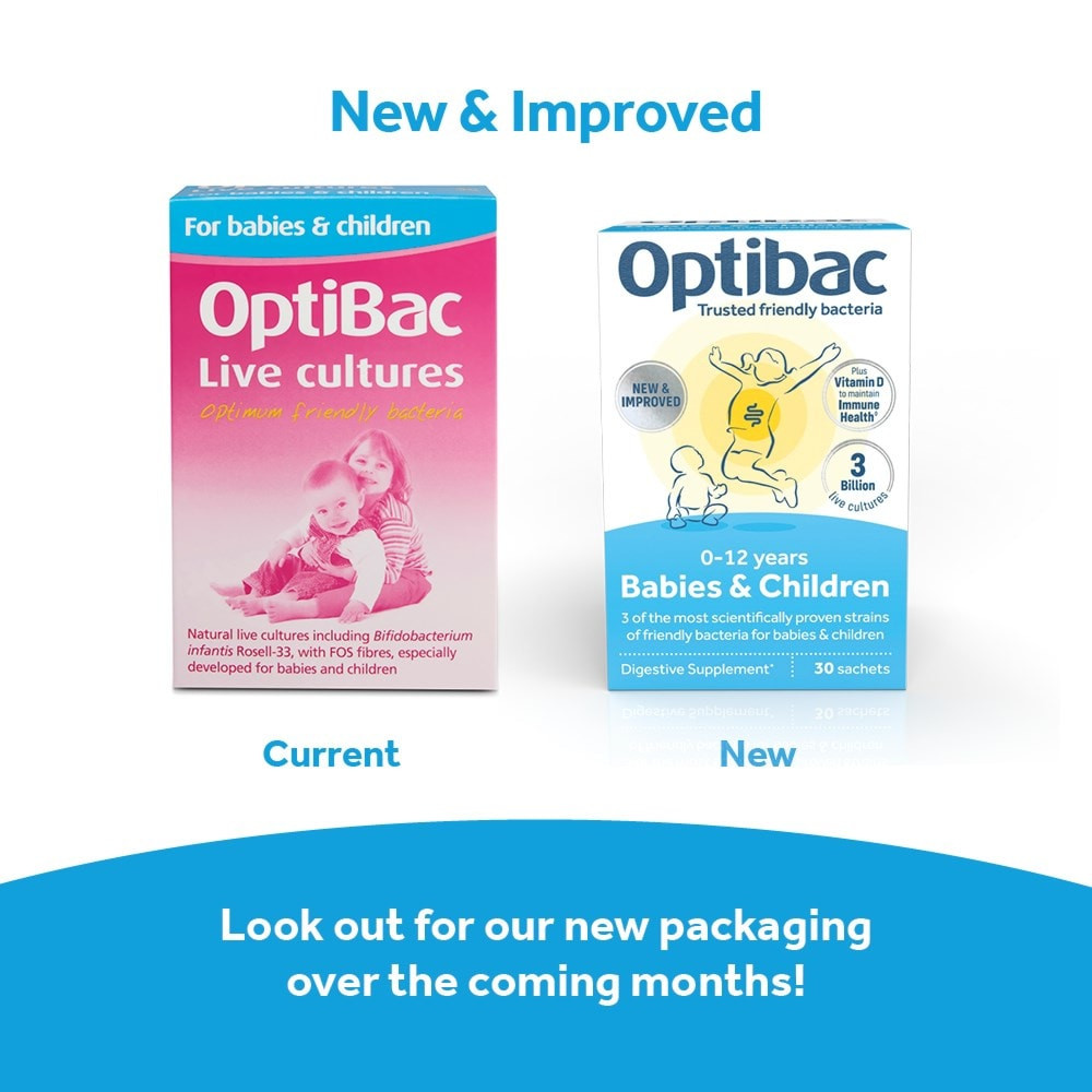 Optibac Probiotics for Babies & Children - 30 Sachets | Blukoo