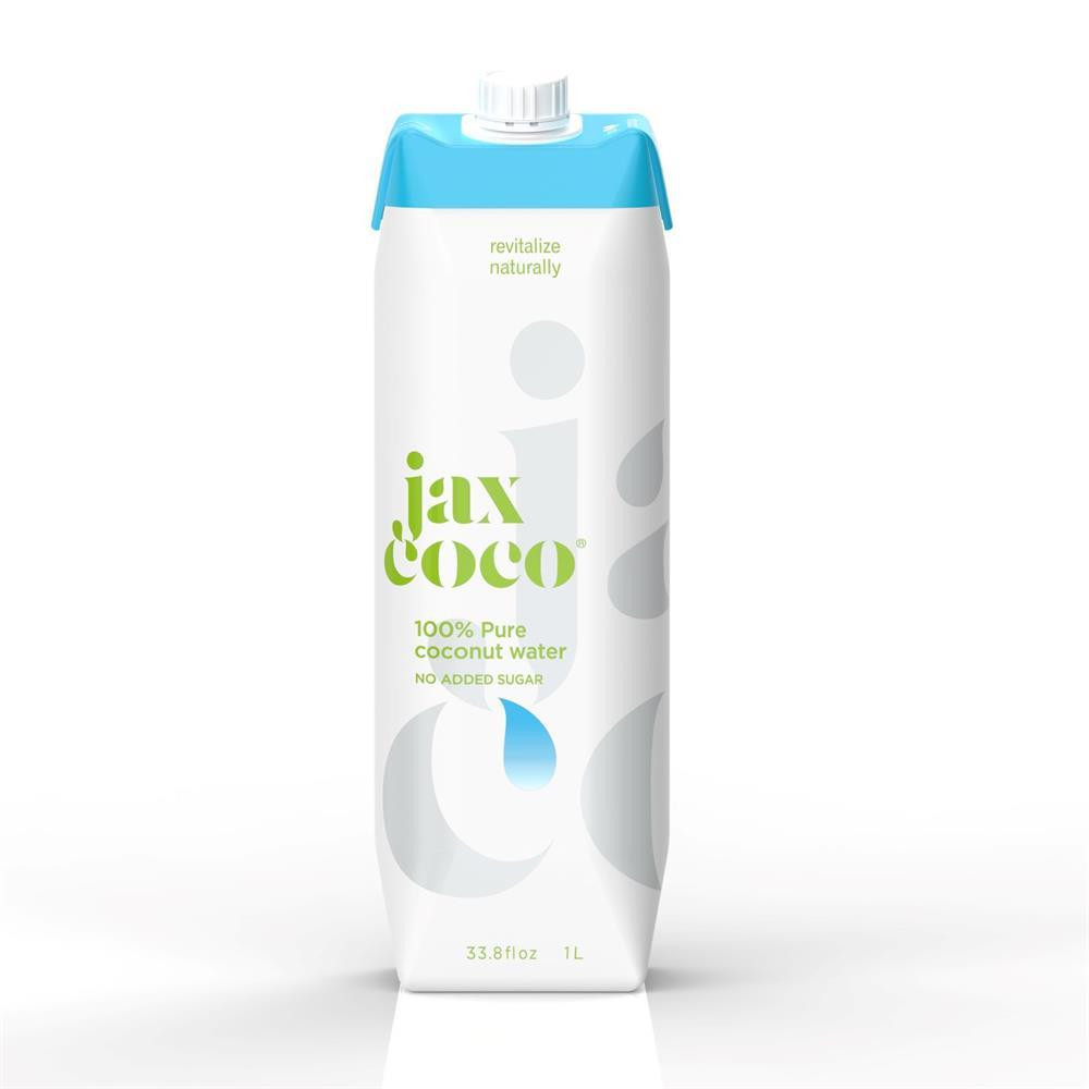 Jax Coco Pure Coconut Water - 1L (Pack of 12) | Blukoo