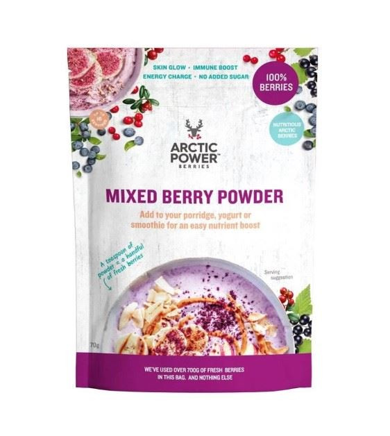 Arctic Power Berries Mixed Berry Powder 70g | Blukoo