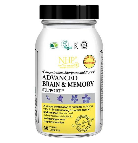 Natural Health Practice Advanced Brain & Memory Support 60 Capsules ...