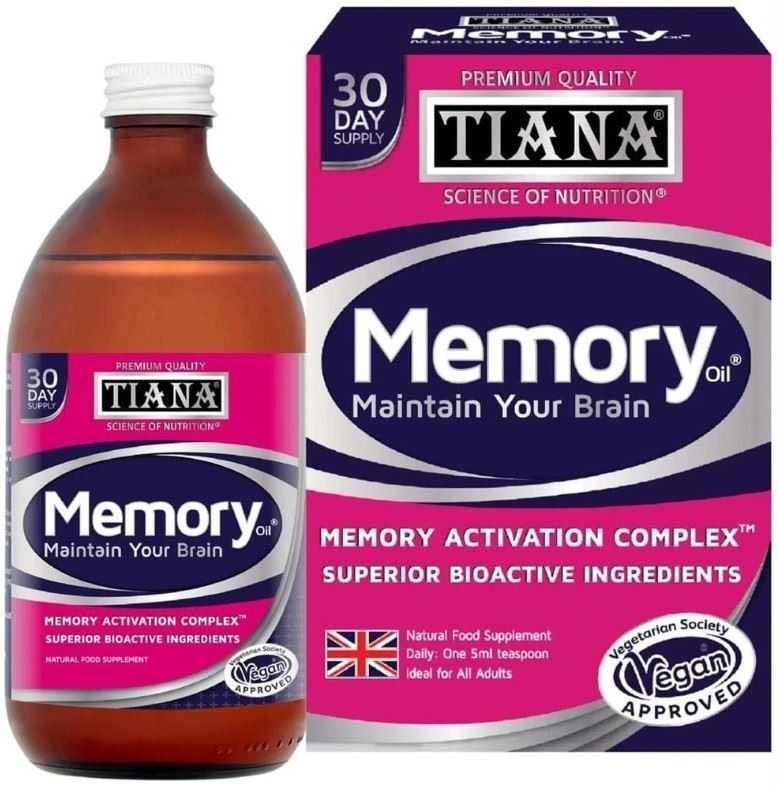 Tiana Memory Oil Brain Vitamins 150ml | Blukoo