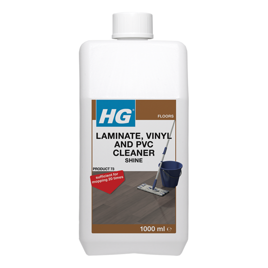 HG Laminate Vinyl and PVC Cleaner Shine (product 73) - 1L | Blukoo