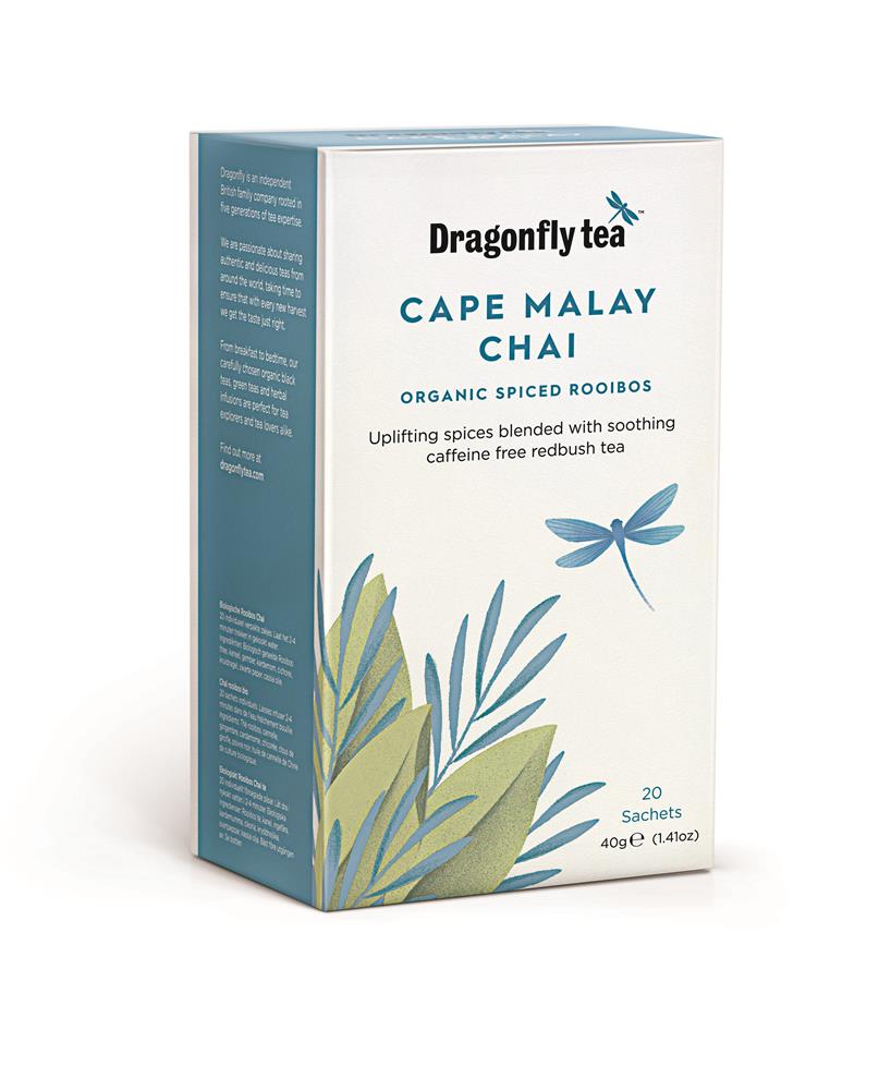 Dragonfly Tea Organic Cape Malay Rooibos Chai - 20 Sachets | Blukoo